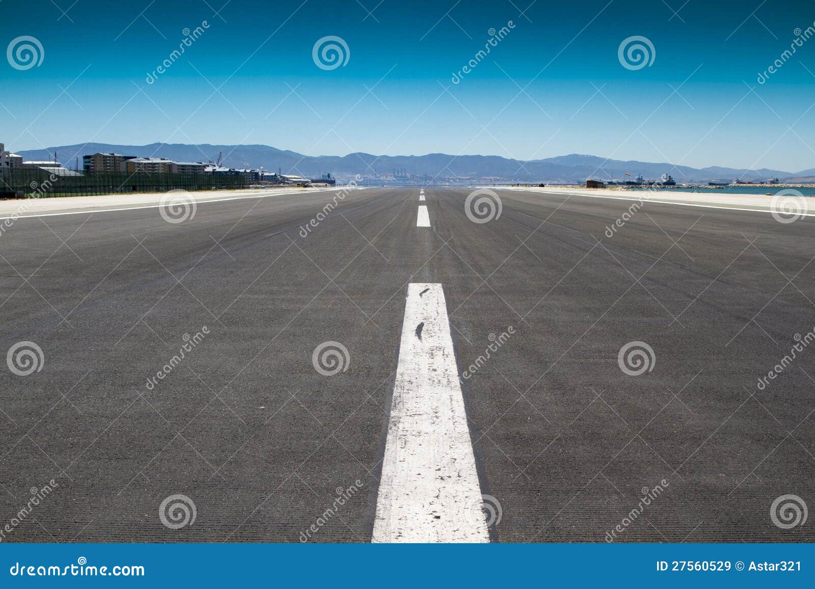 Runway stock image. Image of military, concrete, converging - 27560529