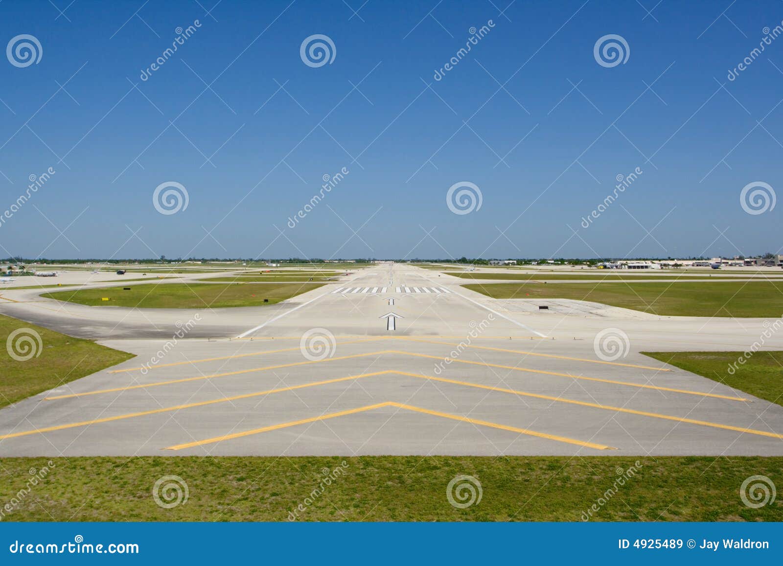 Runway stock image. Image of concrete, strip, aviation - 4925489