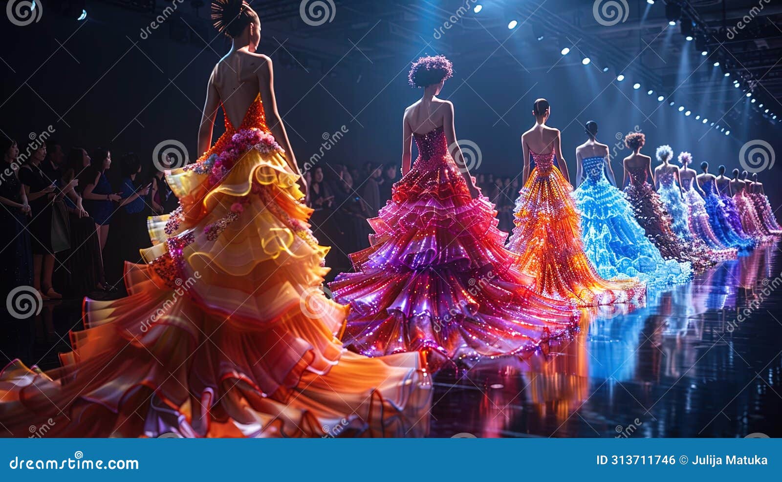 The Runway Comes Alive with a Dazzling Display of Creativity and Style ...