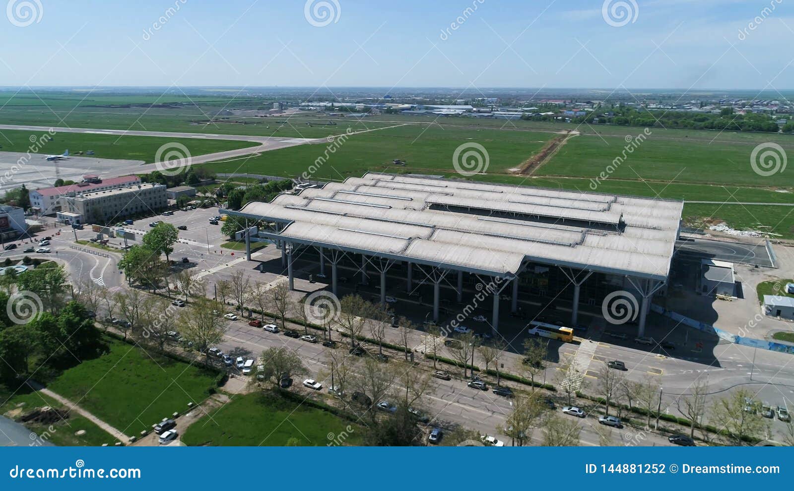 The Construction of the Runway Stock Footage - Video of business ...