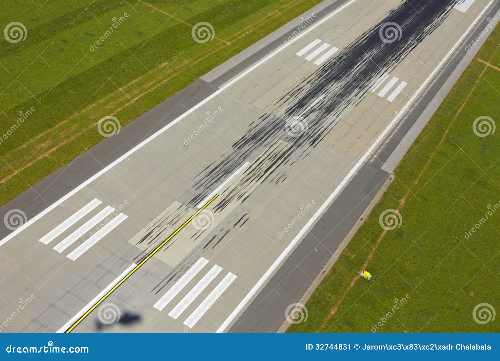 Runway stock image. Image of empty, restricted, departure - 32744831