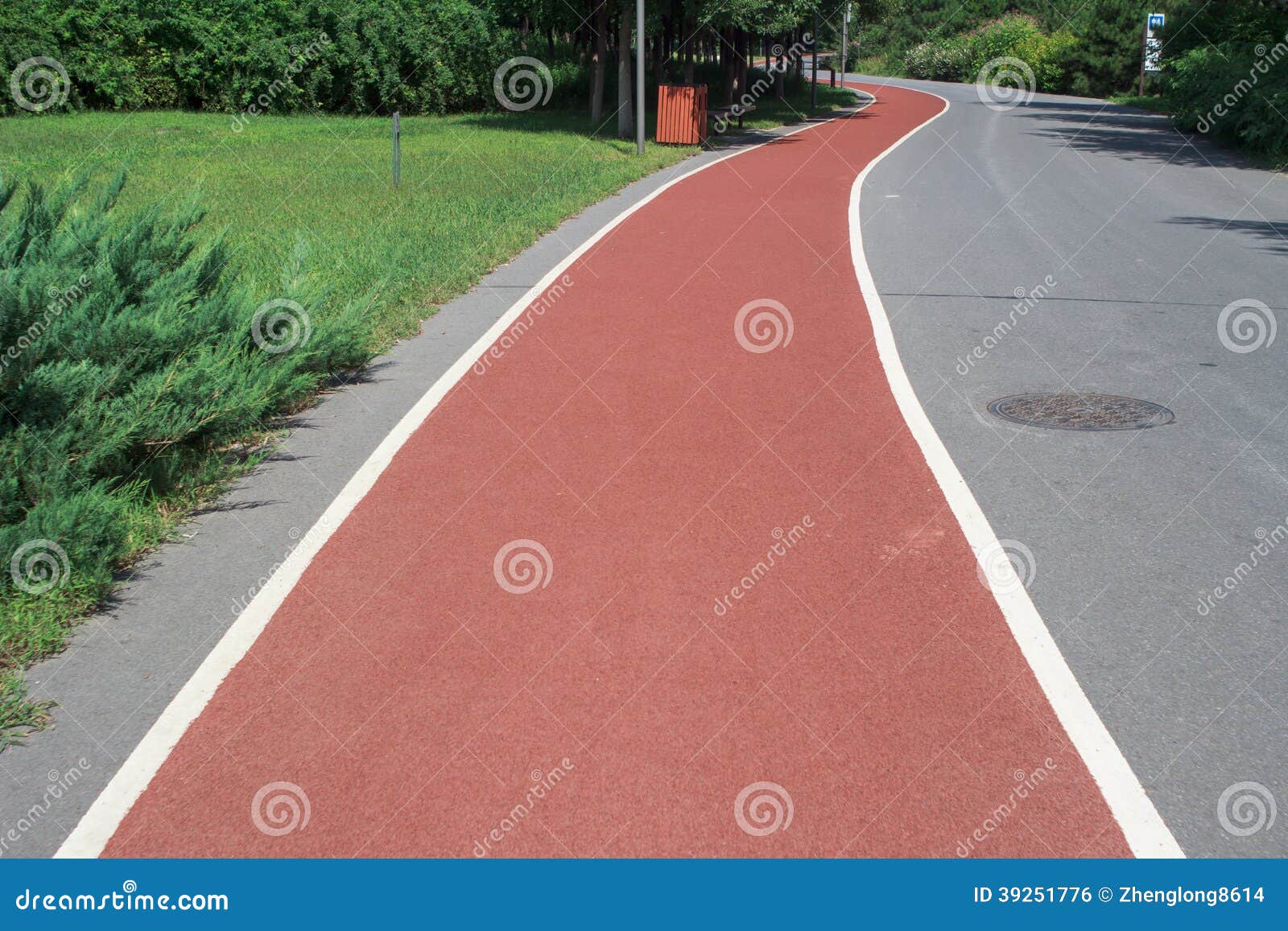 Runway stock photo. Image of lines, sports, green, gymnasium - 39251776