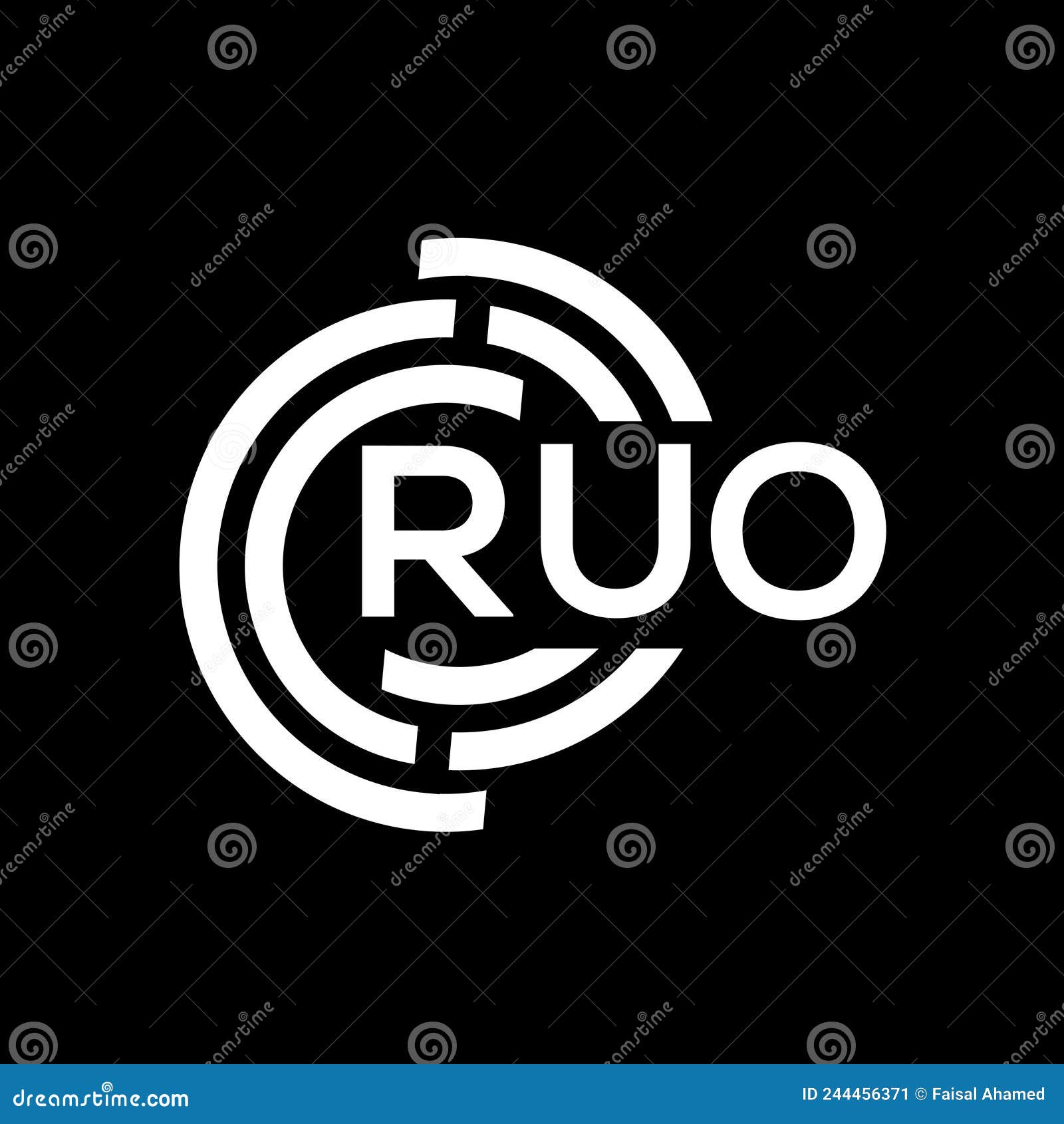 Ruo Monogram Stock Illustrations – 5 Ruo Monogram Stock Illustrations ...