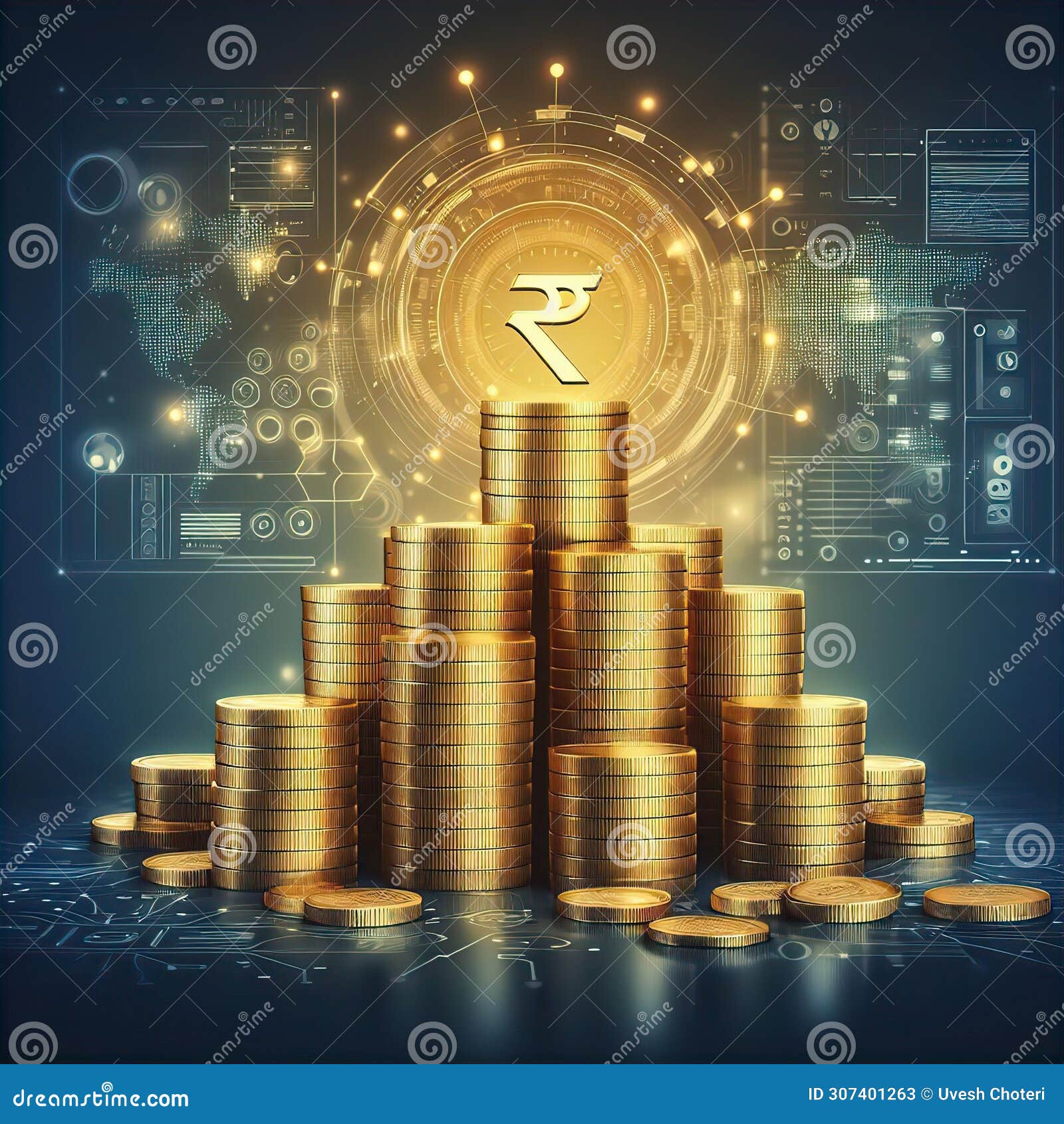 Rupee Currency Wealth Background High Resolution Image Stock ...