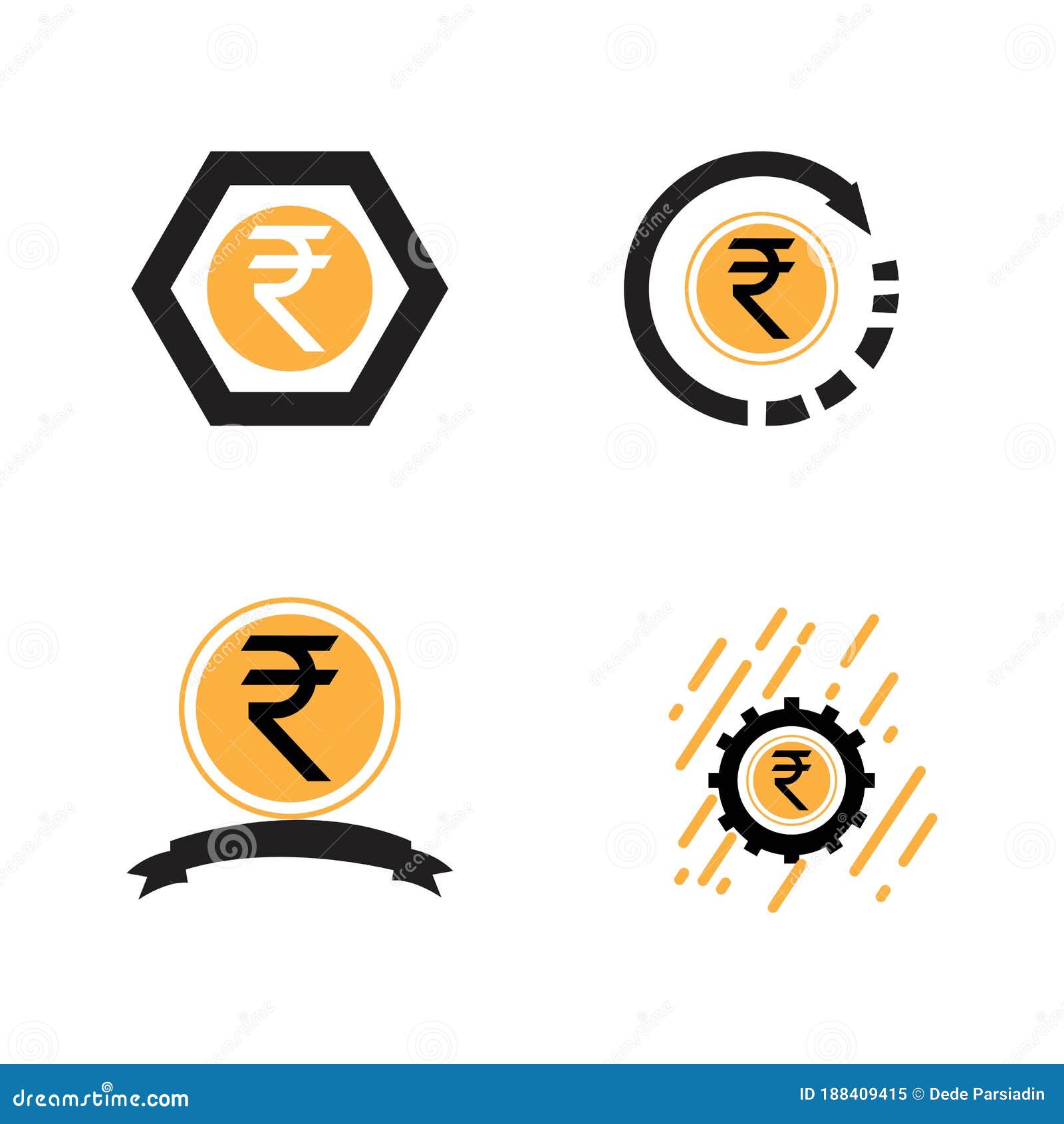 Rupee stock illustration. Illustration of indian, money - 188409415