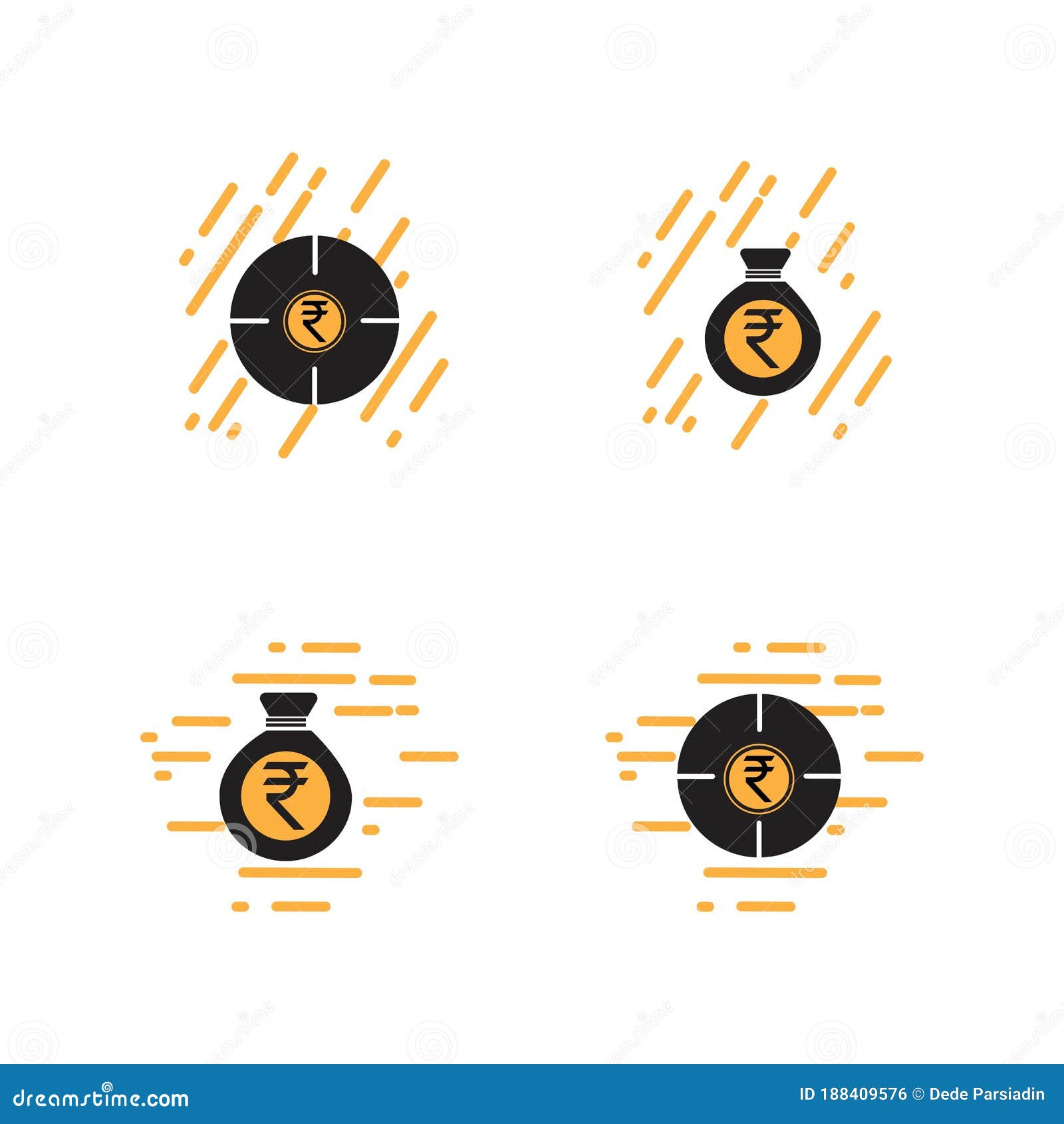 Rupee stock illustration. Illustration of market, treasure - 188409576