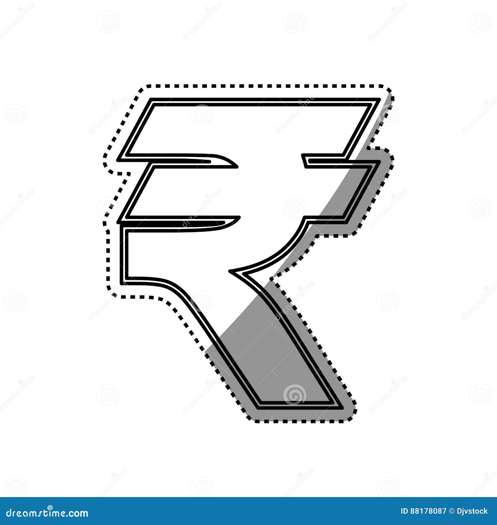 Rupee Money currency stock illustration. Illustration of exchange ...