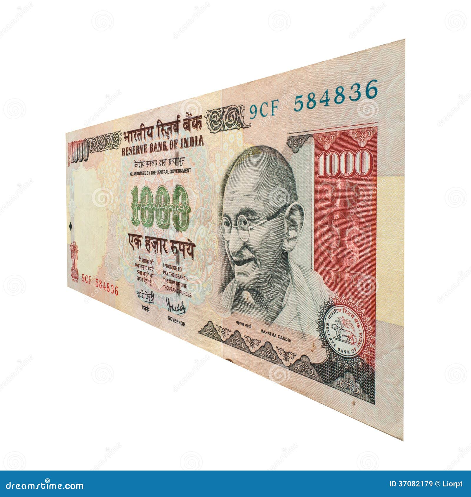 1000 Rupee Note with Mahatma Gandhi Stock Image - Image of exchange ...