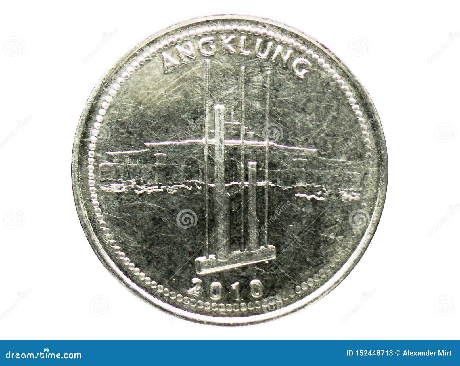 1000 Rupiah Angklung Coin, Bank of Indonesia. Reverse, Issue on 2010 ... 1000 Rupiah Angklung Coin, Bank of Indonesia. Reverse, Issue on 2010 ...
