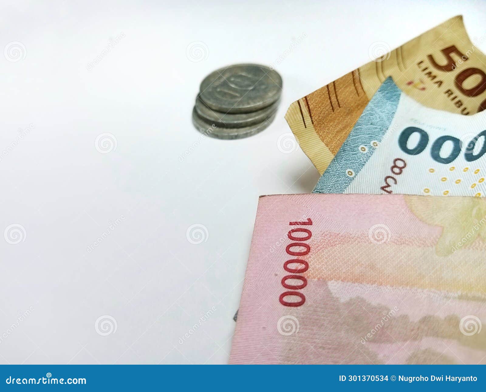 Rupiah Currency and Small Change from Indonesia Stock Photo - Image of ...