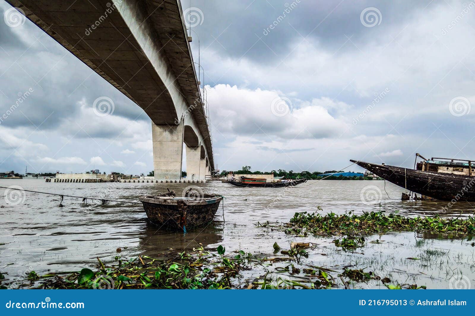 Rupsha bridge, Khulna stock image. Image of rupsha, bridge - 216795013