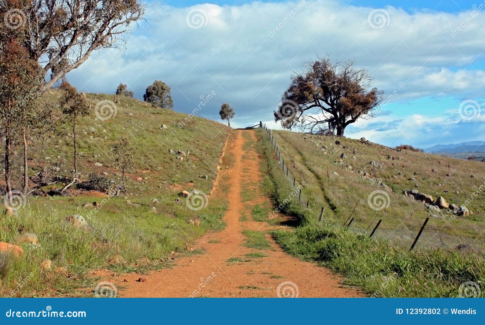 Rural Australian Landscape stock photo. Image of land - 12392802