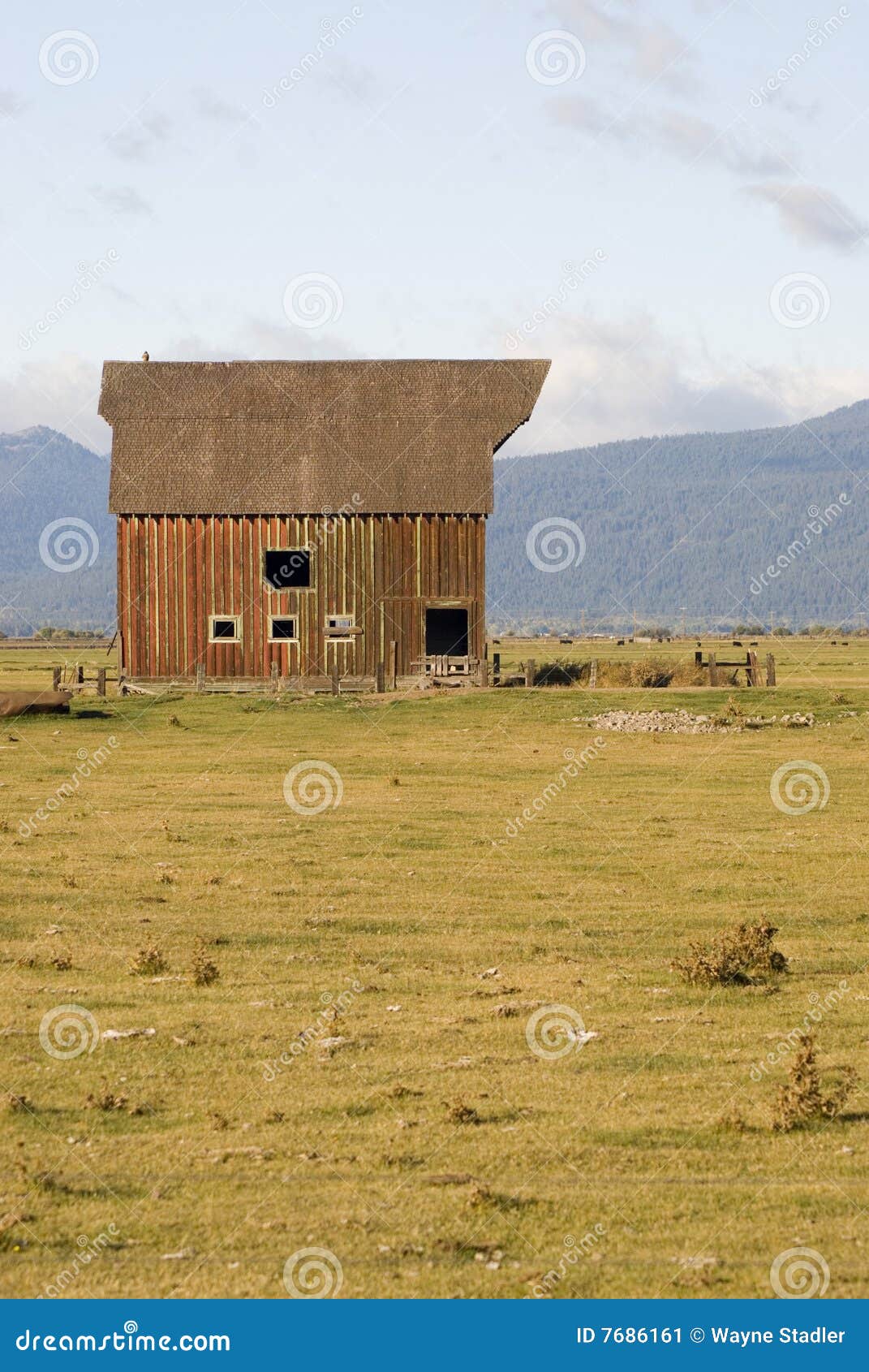Rural Barn stock image. Image of field, pasture, country - 7686161