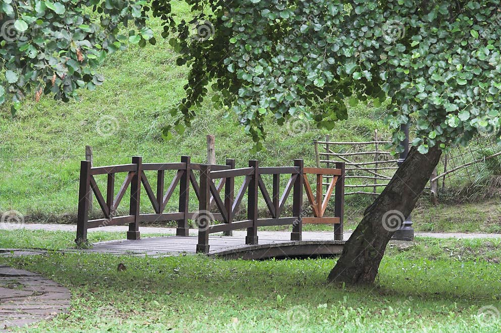 Rural bridge stock image. Image of landscape, nature, grass - 1381961