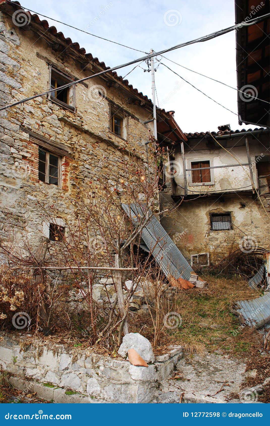 Rural Buildings in Topolo stock photo. Image of architecture - 12772598