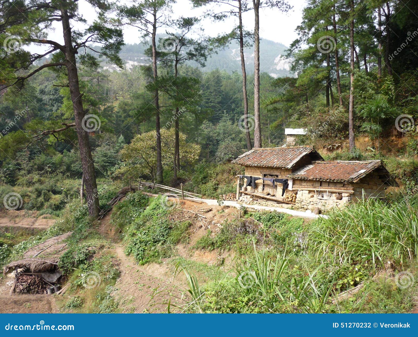 Rural China stock photo. Image of countryside, attraction - 51270232
