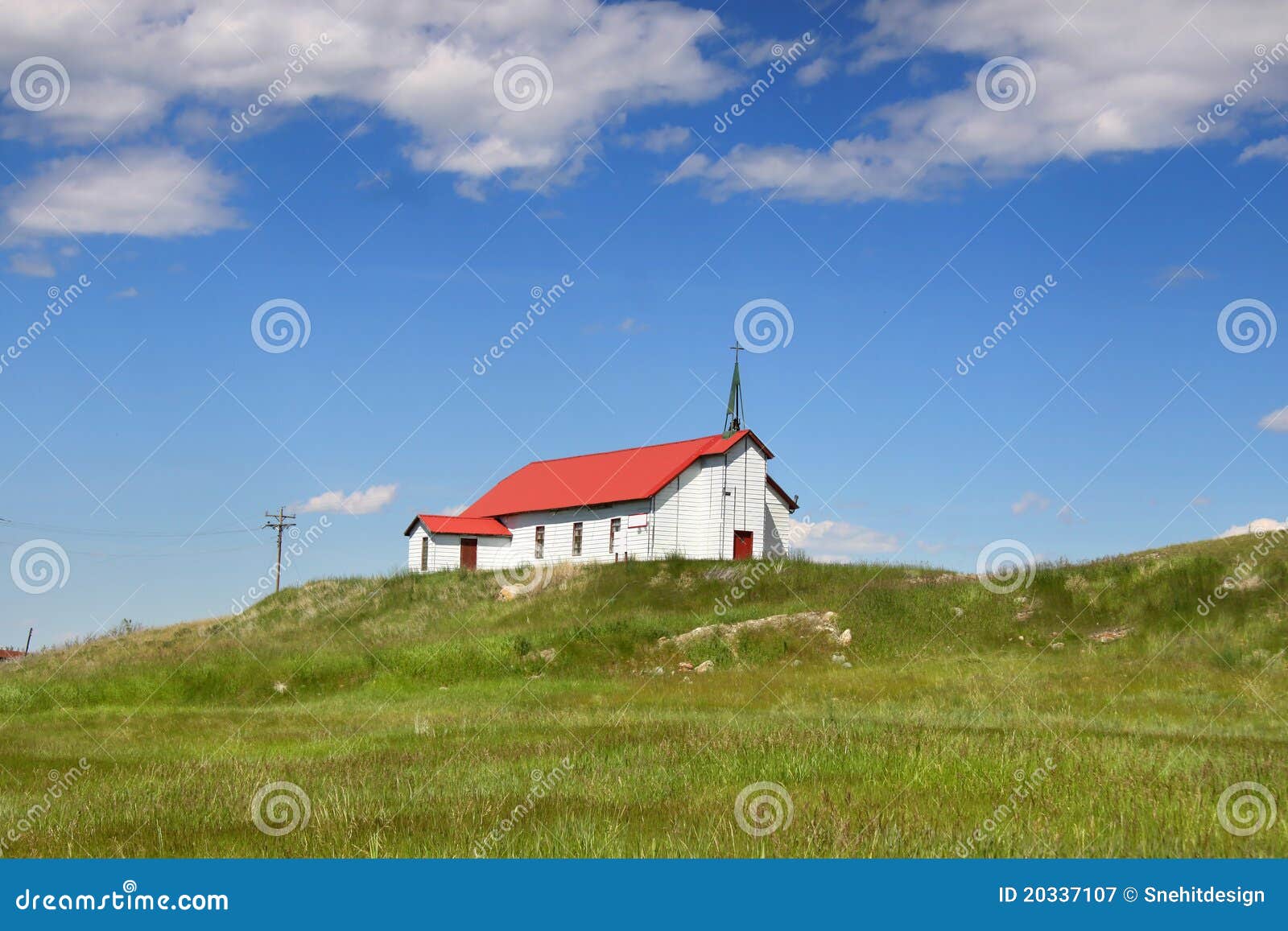 Rural church stock image. Image of scenic, nature, peninsula - 20337107
