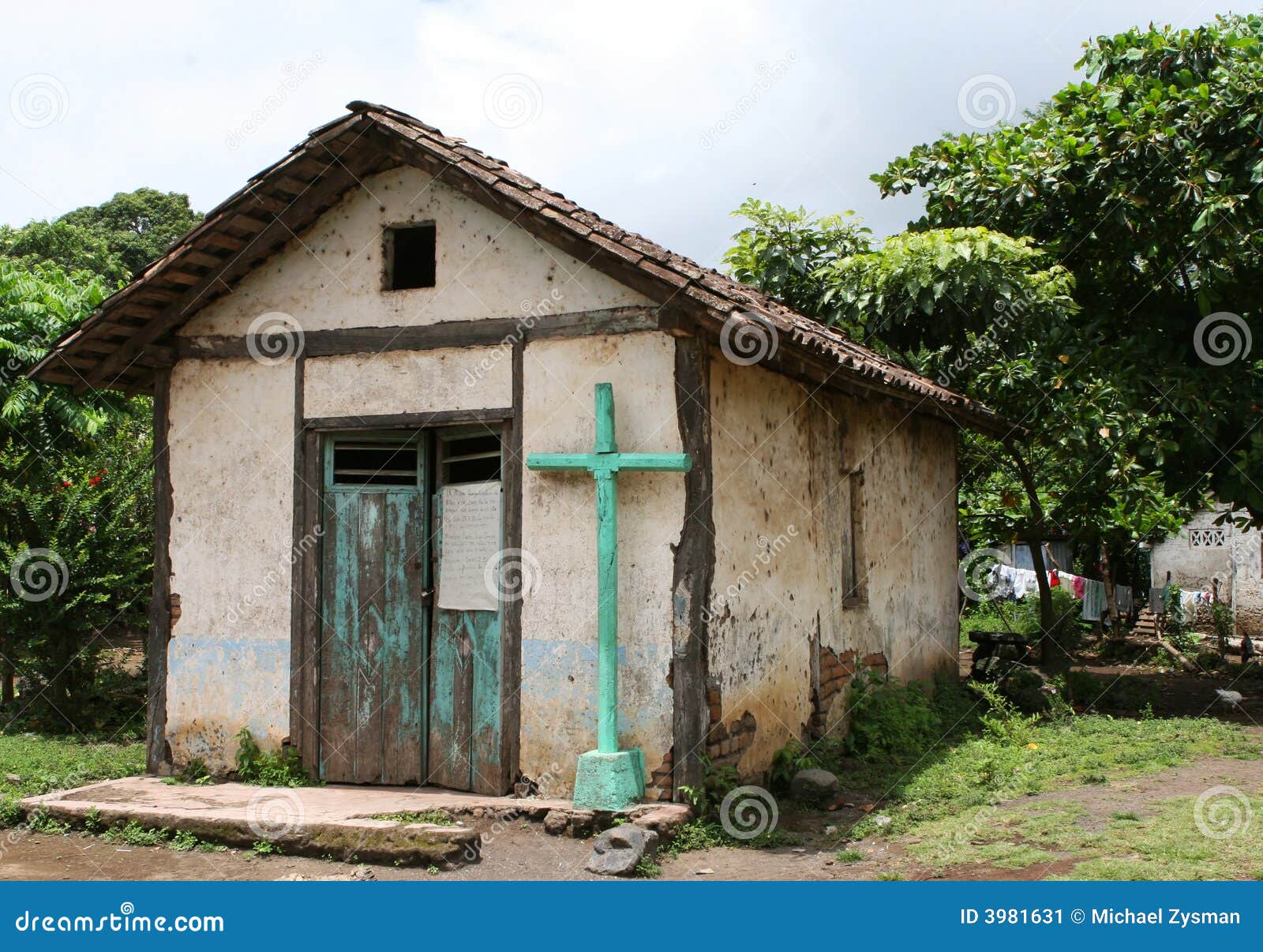 Rural Church stock image. Image of decrepit, impaired - 3981631