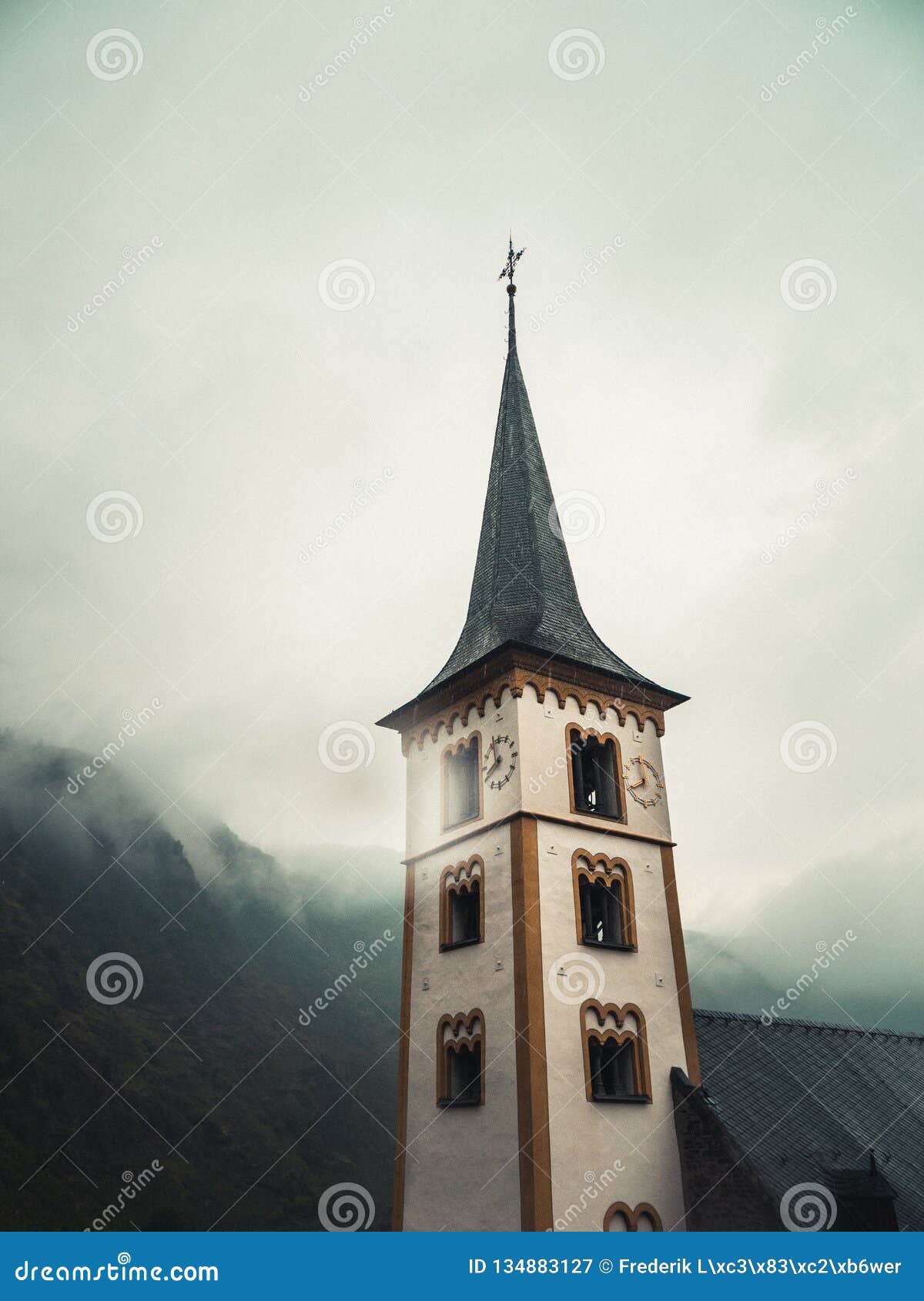 Rural church in the hills stock image. Image of travel - 134883127