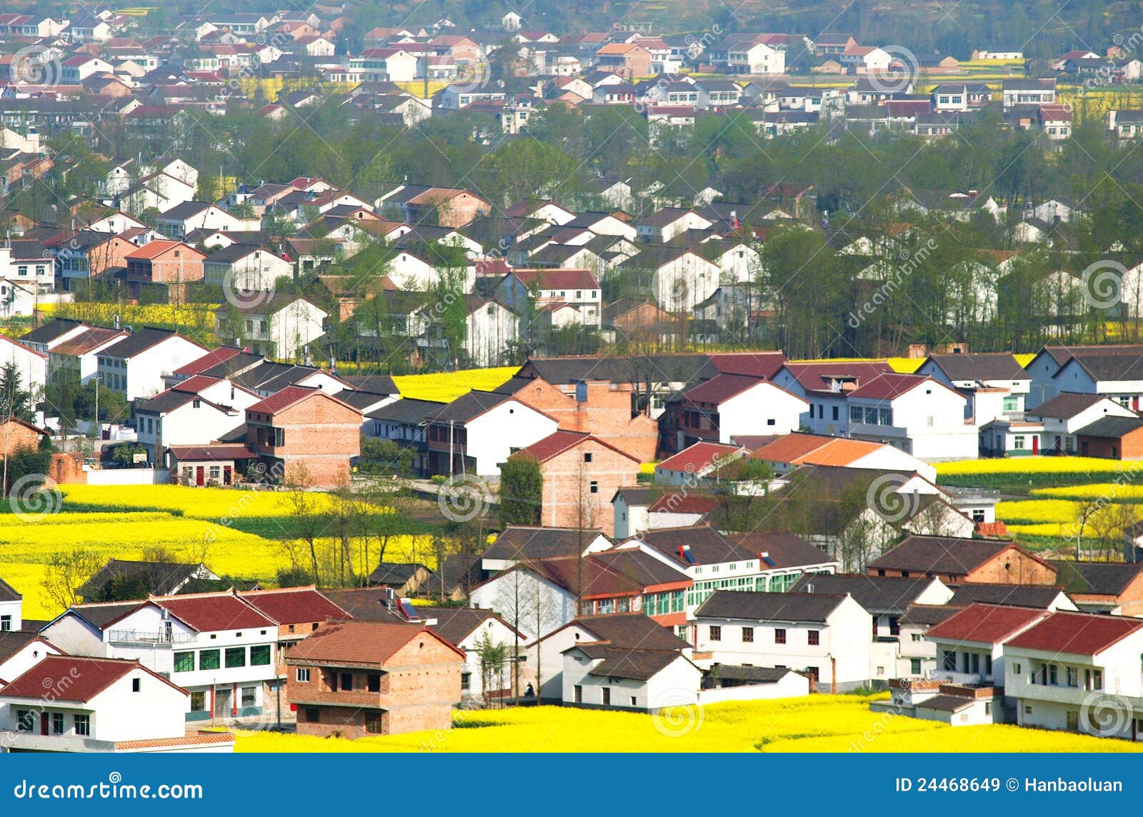 Rural construction stock image. Image of china, trees - 24468649