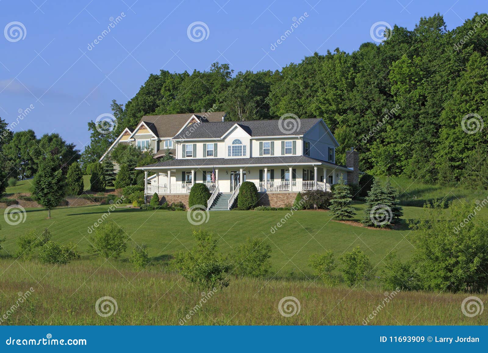Rural Country Estates stock image. Image of home, living - 11693909