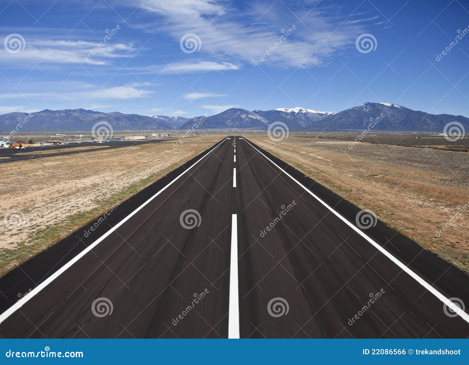 Rural County Airport Runway Stock Photo - Image of aircraft, plane ...