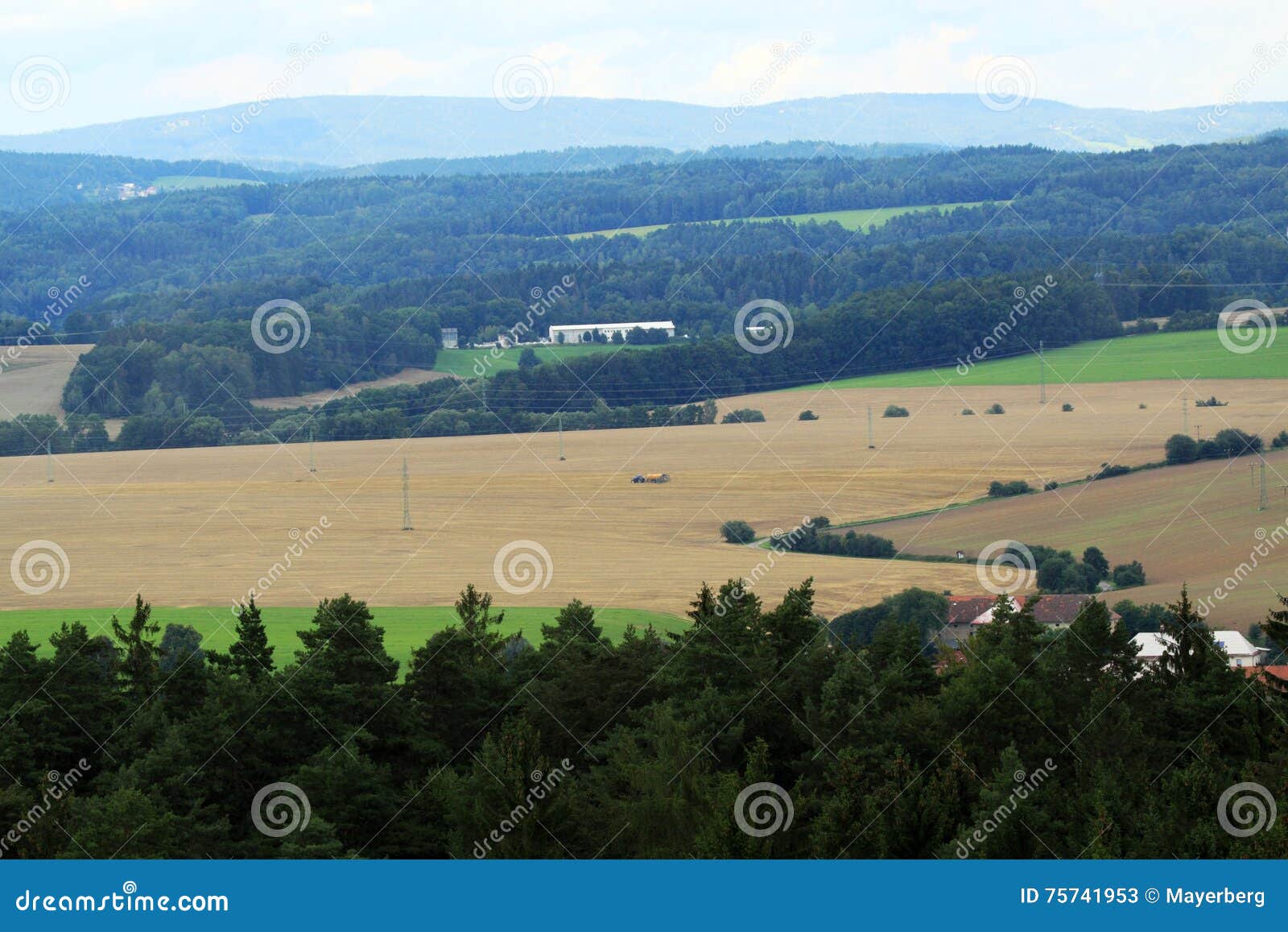 Rural Czech Republic stock image. Image of republic, nature - 75741953