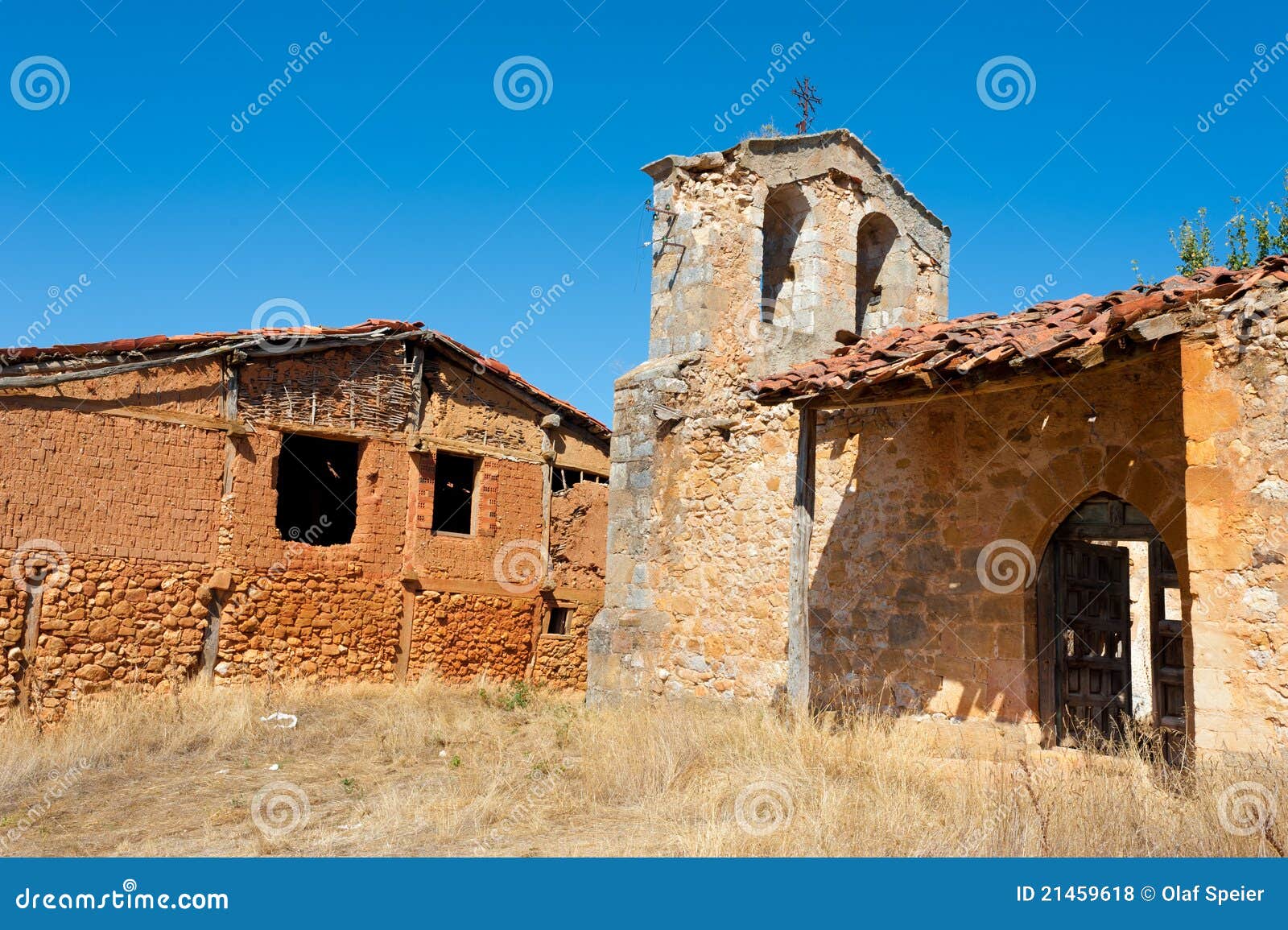 Rural depopulation stock photo. Image of remains, decadence - 21459618