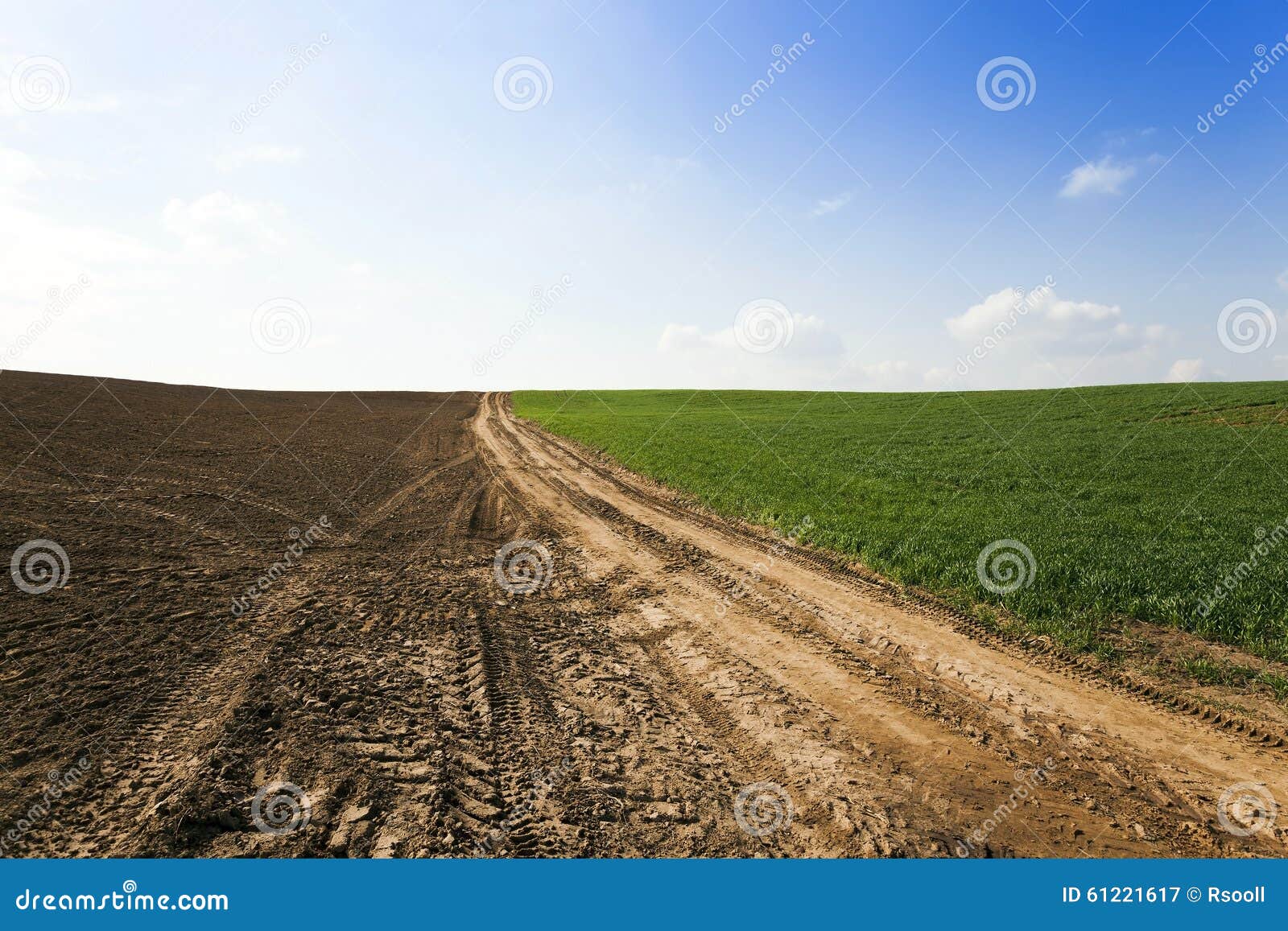 Rural Dirt road stock image. Image of grass, dust, destinations - 61221617