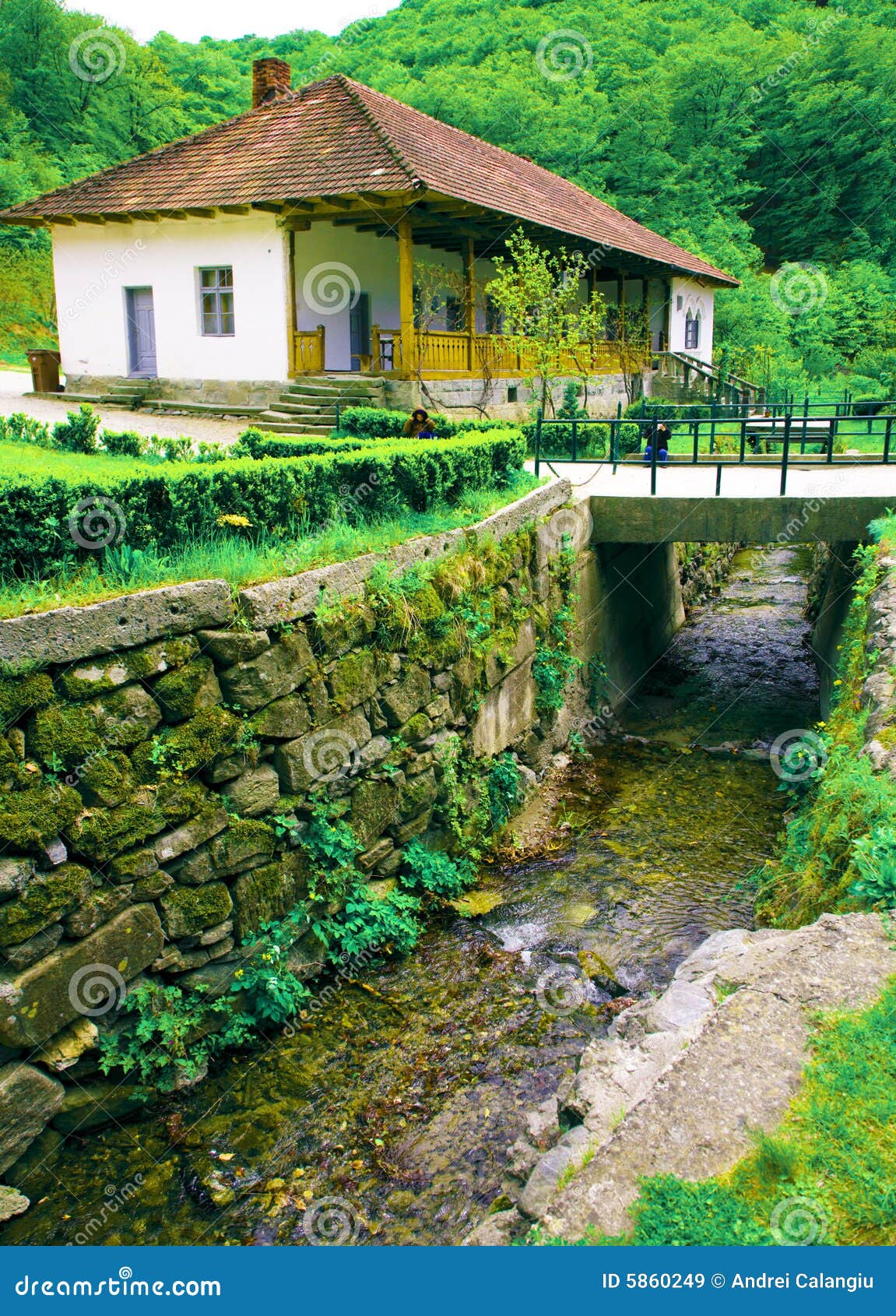 Rural European house stock image. Image of architecture - 5860249