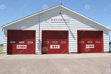 Rural Fire Hall stock photo. Image of firestation, volunteer - 2619122