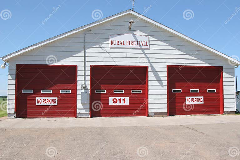 Rural Fire Hall stock photo. Image of firestation, volunteer - 2619122