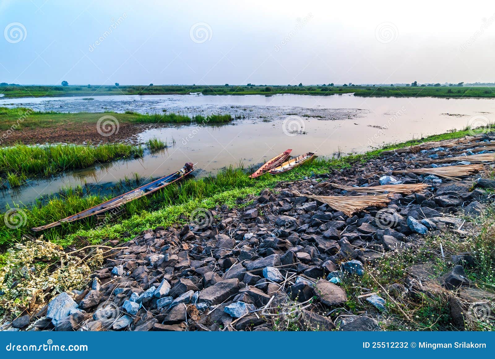 Rural fishing boats. stock photo. Image of harbor, landscape - 25512232