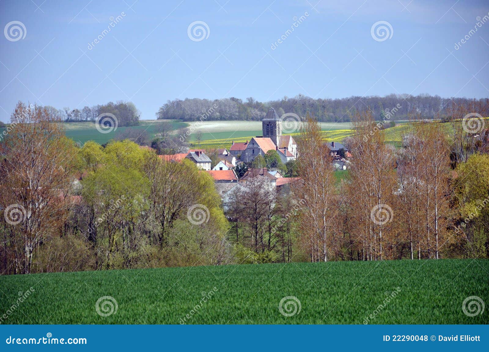 Rural french village stock photo. Image of french, rural - 22290048