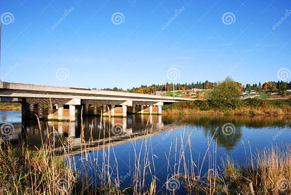 Rural Highway bridge stock image. Image of mountain, spring - 6847413