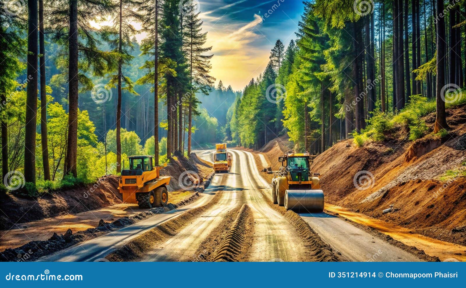 Rural Highway Expansion Balancing Nature and Infrastructure in a Forest ...