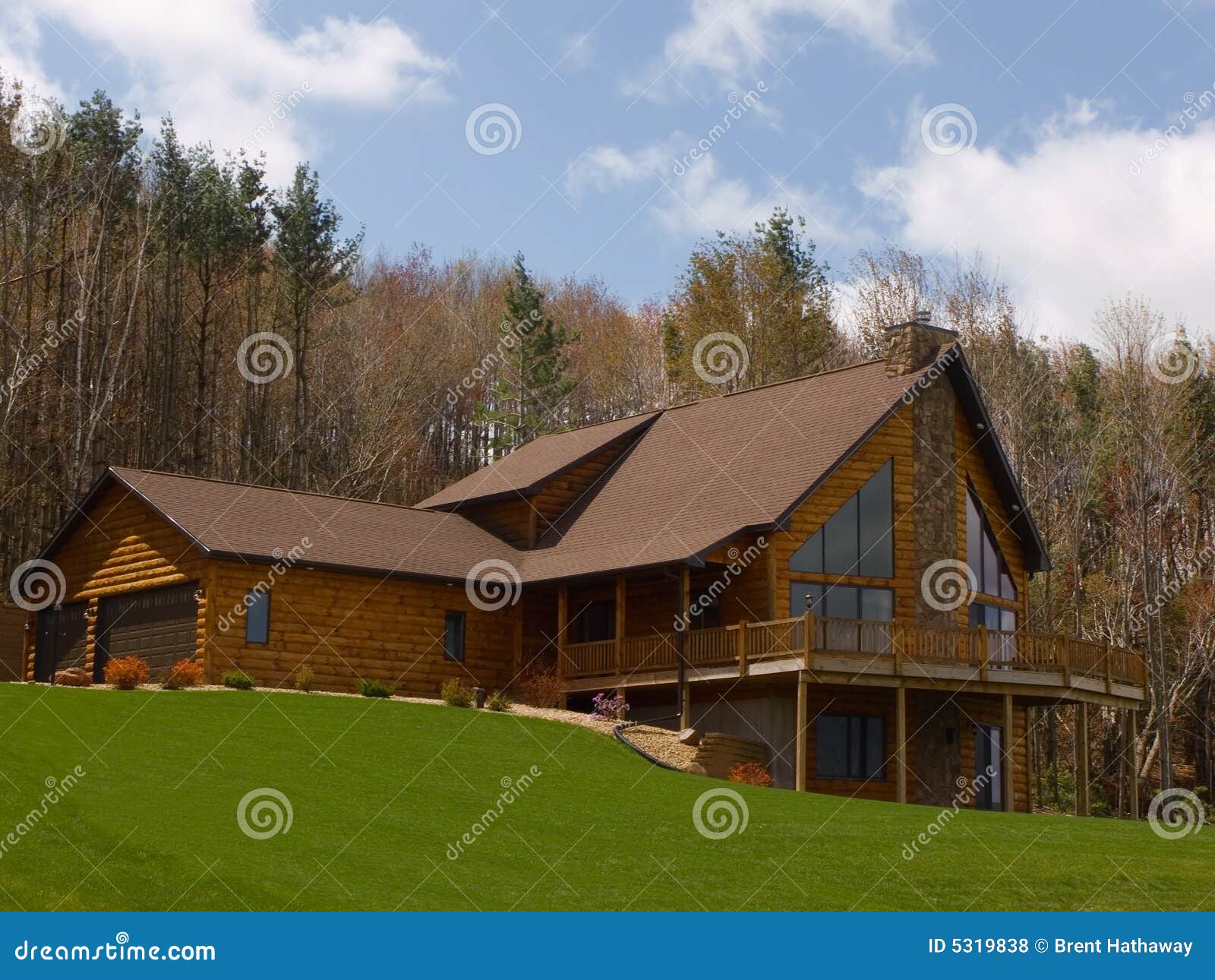 Rural Home stock photo. Image of real, landscape, yard - 5319838