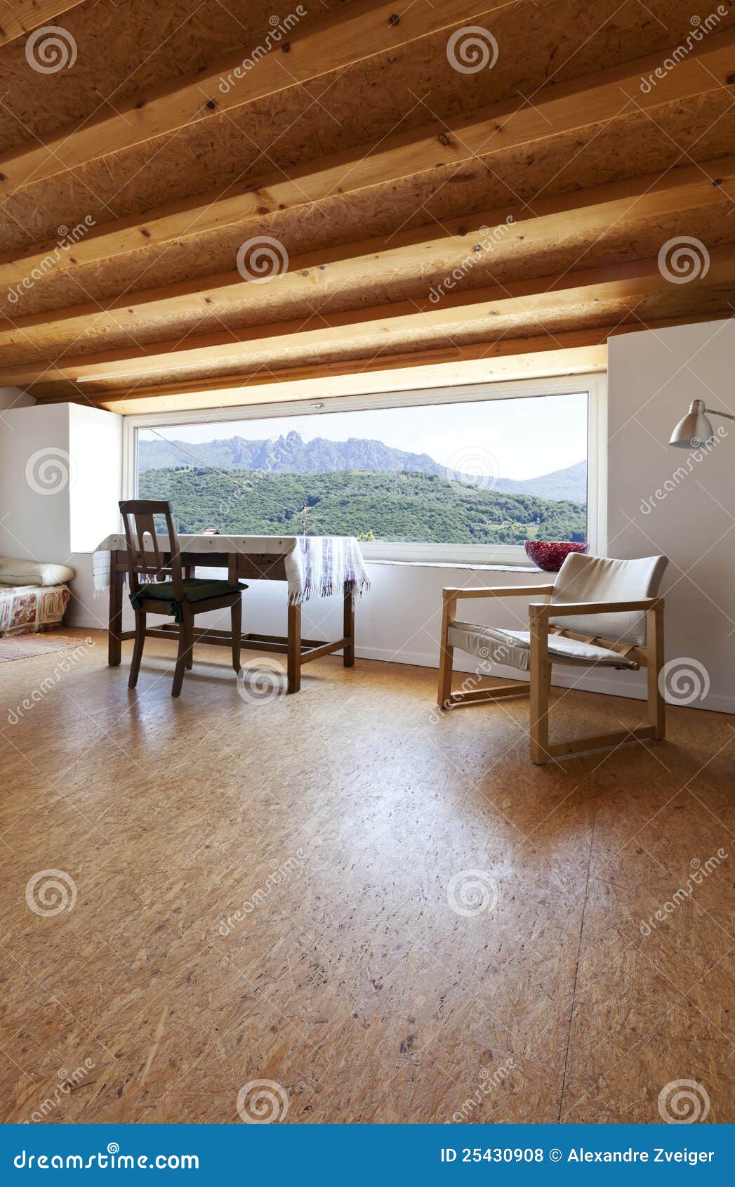 Rural home interior stock photo. Image of view, housing - 25430908