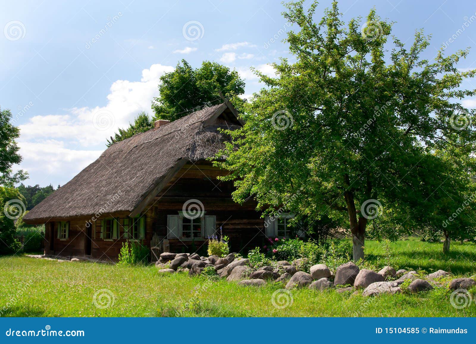 Rural house stock image. Image of window, museum, vintage - 15104585