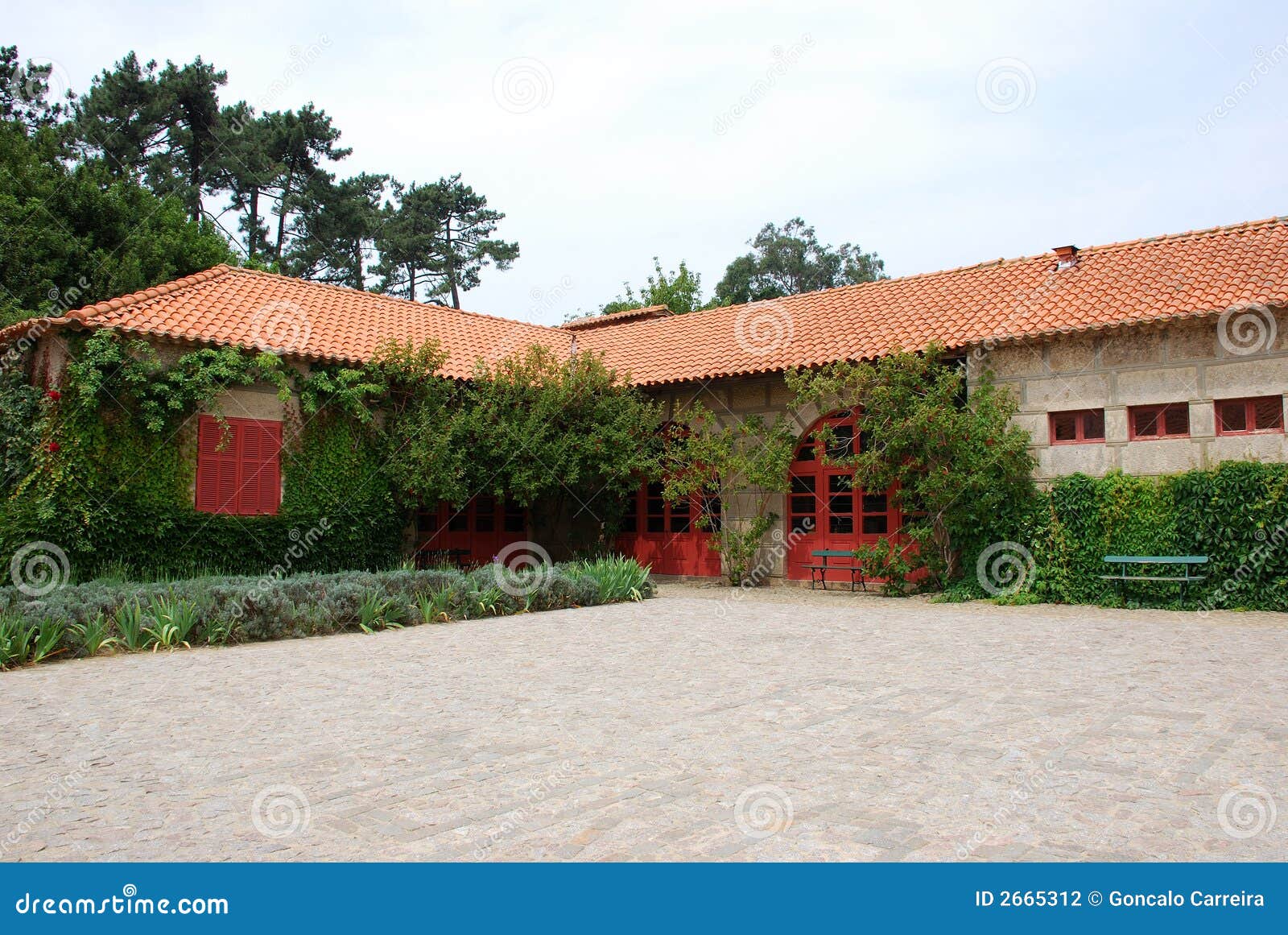 Rural House stock photo. Image of outdoor, exterior, herbage - 2665312