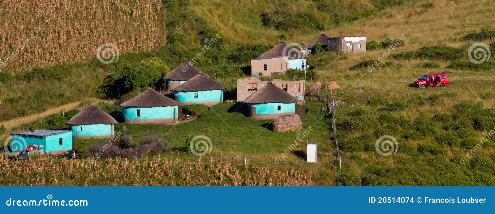 Rural housing stock photo. Image of cultural, roof, natural - 20514074