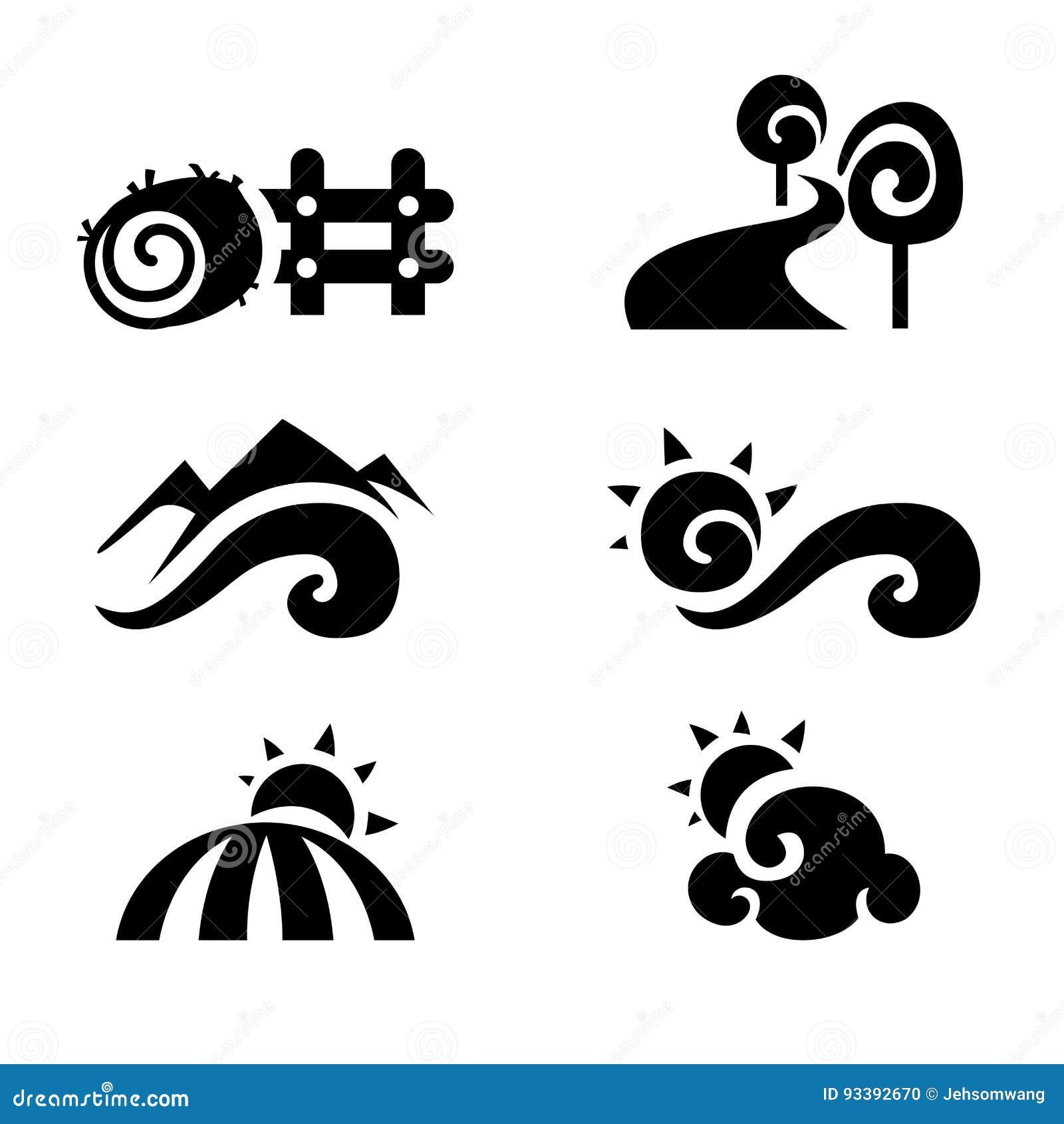 Rural icon stock vector. Illustration of line, agriculture - 93392670