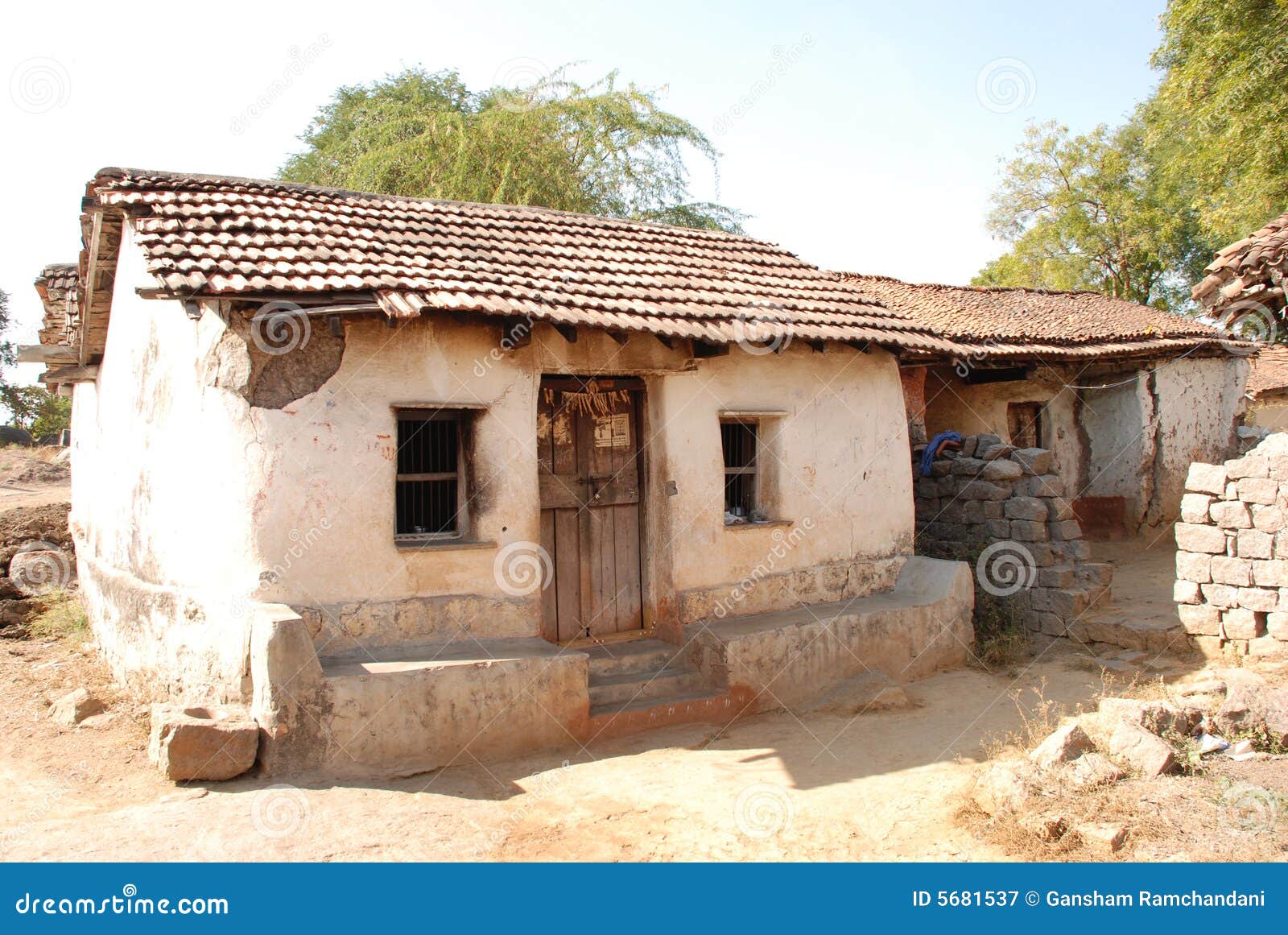 Rural India stock image. Image of south, india, pradesh - 5681537