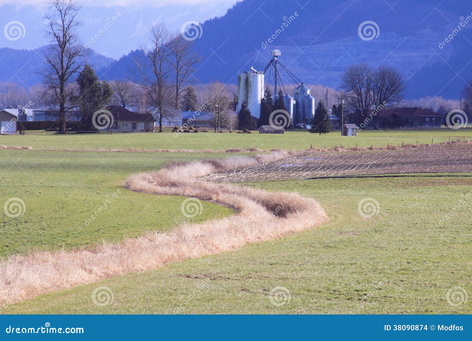 Rural Industry stock photo. Image of elevator, agriculture - 38090874