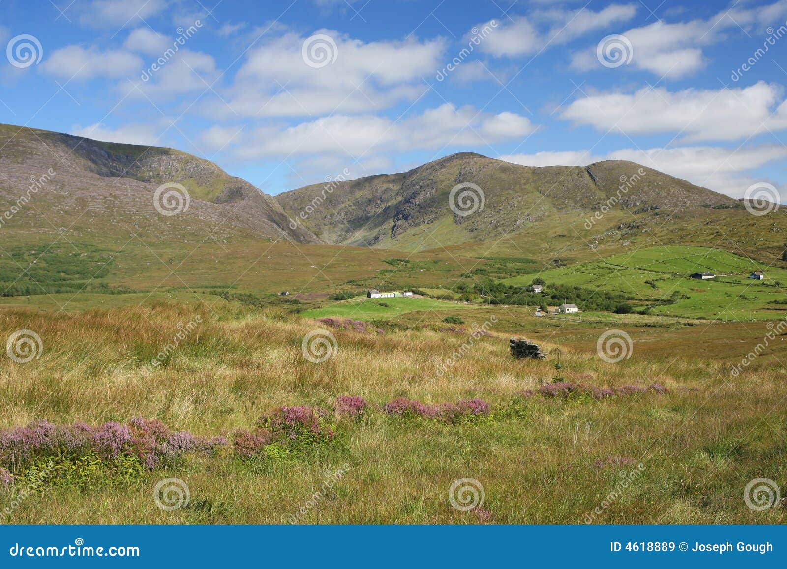 Rural Ireland stock image. Image of isle, green, hill - 4618889