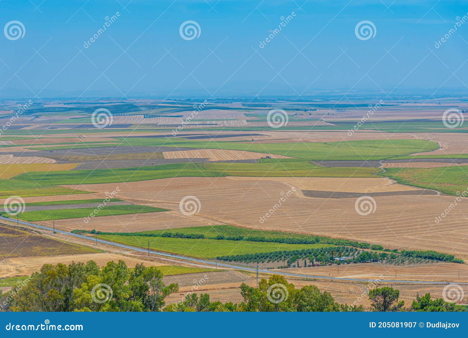 Rural Landscape of Andalusia in Spain Stock Image - Image of field ...