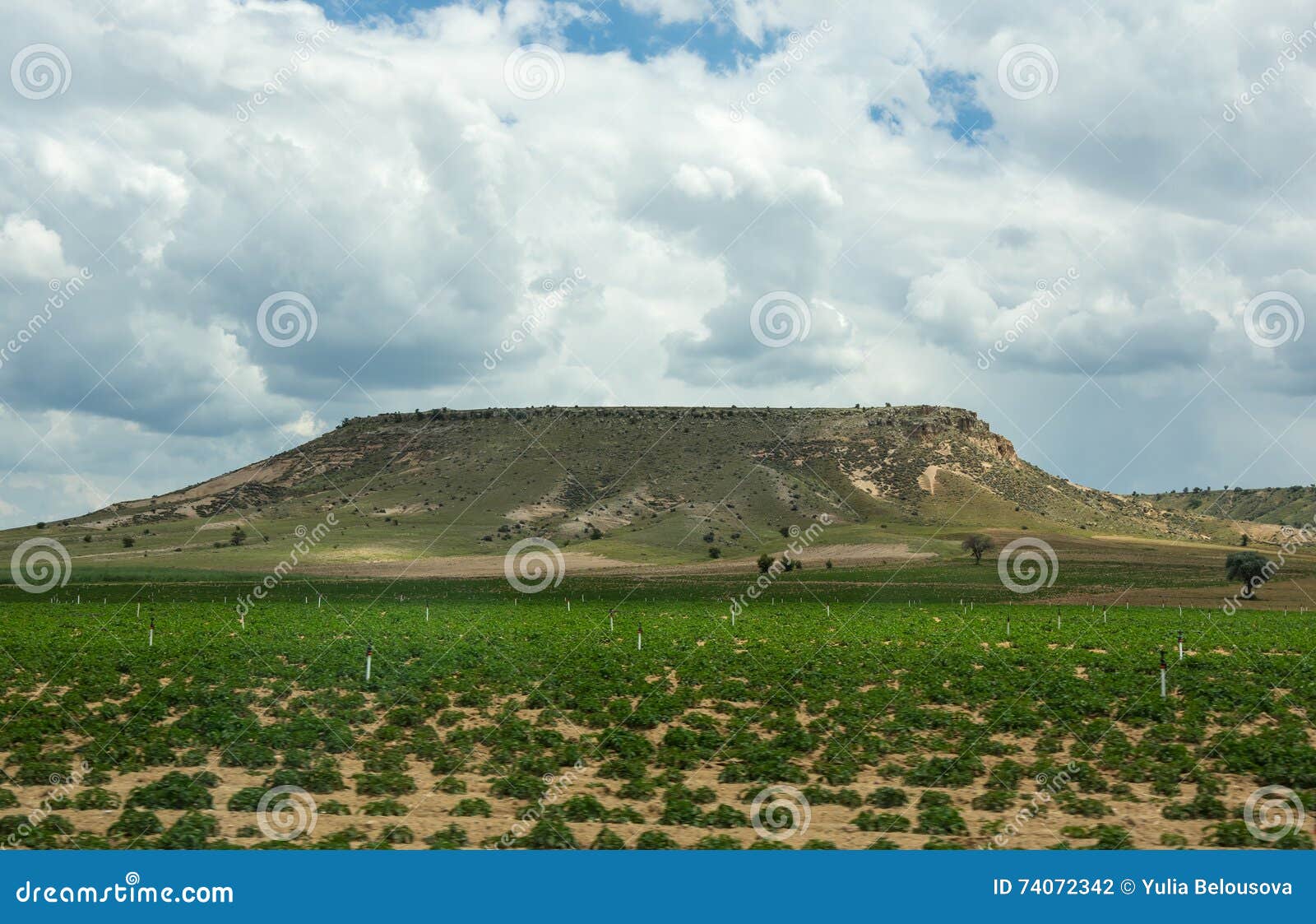 Rural Landscape in Cappadocia, Turkey Stock Photo - Image of asian ...
