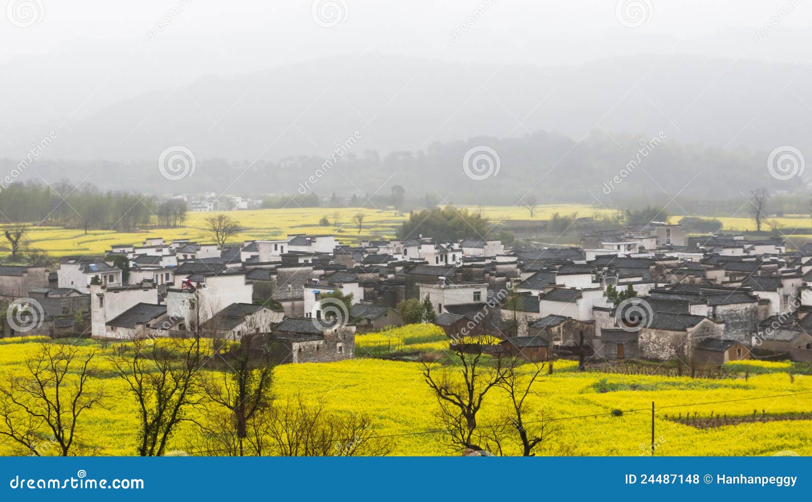 Rural landscape in China stock photo. Image of nature - 24487148