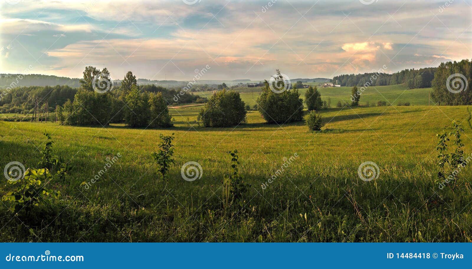Rural landscape. Panorama. stock photo. Image of rural - 14484418