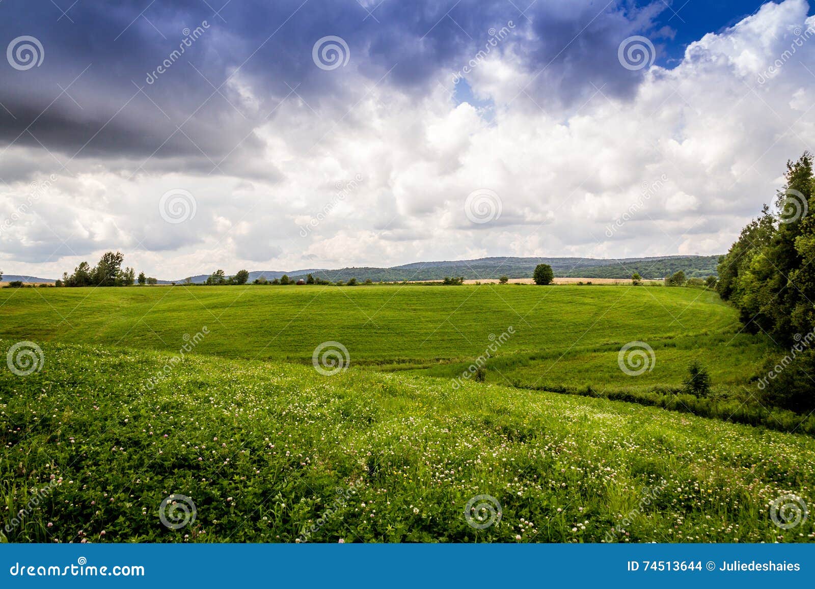 Rural Landscape Quebec Canada Stock Photo - Image of quebec, beauty ...